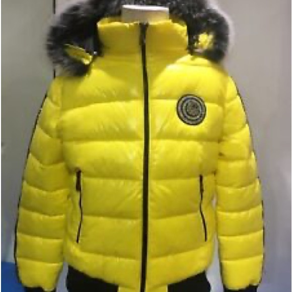 Zara | Jackets & Coats | Switch Remarkable Yellow Padded Nylon Jacket ...